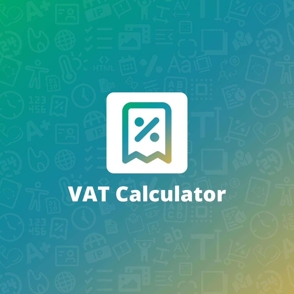 VAT Calculator - Free Tools Hive