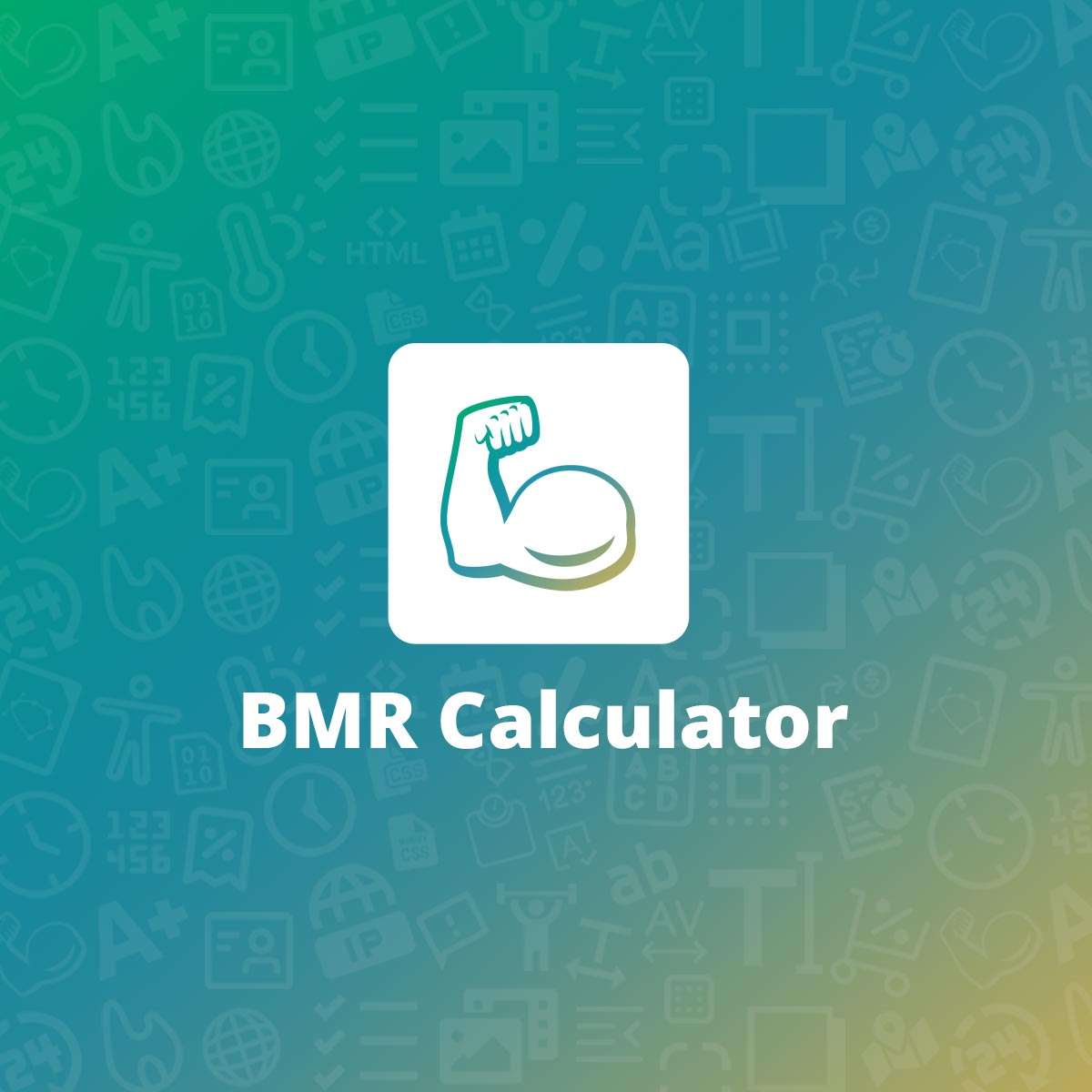 BMR Calculator - Free Tools Hive