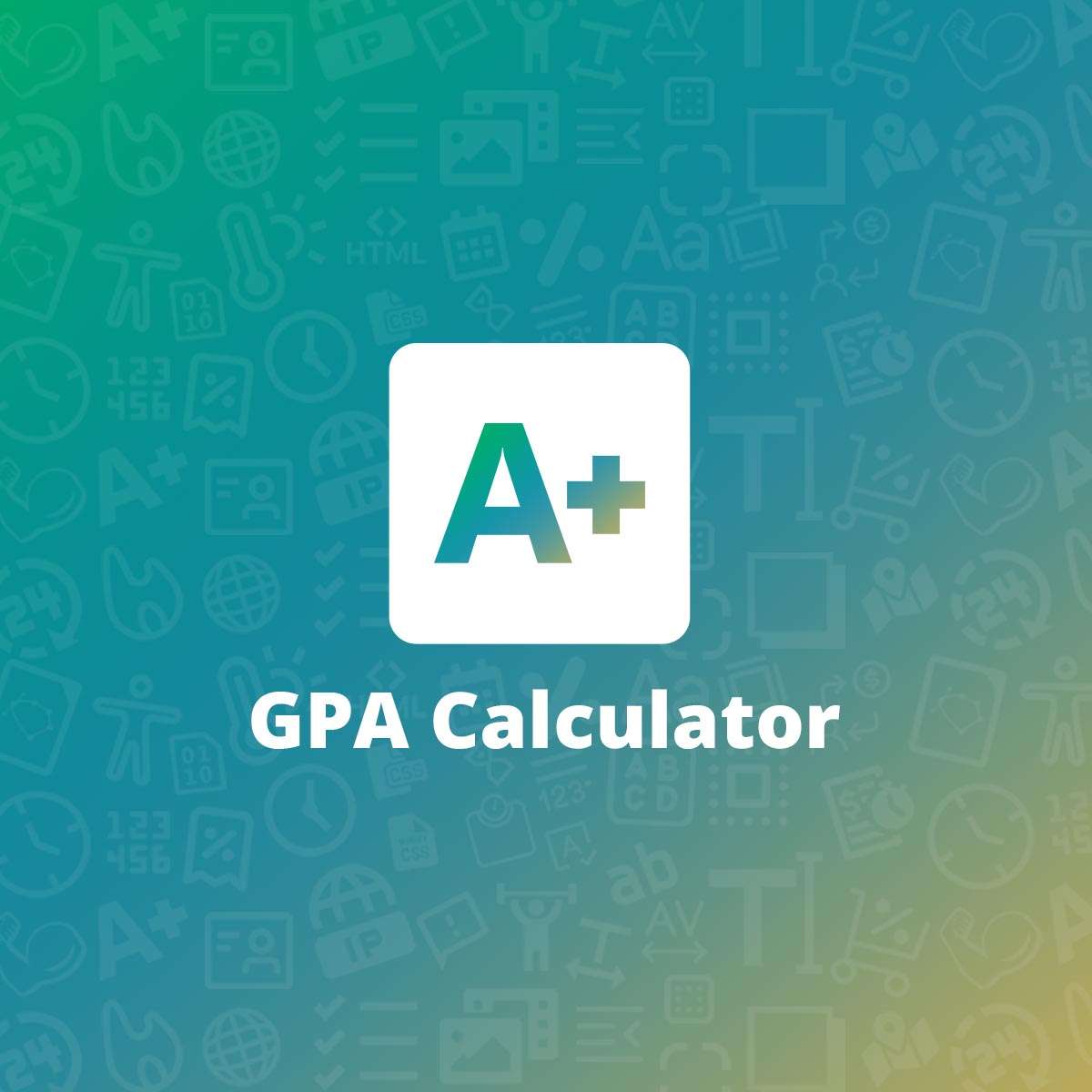 GPA Calculator - Free Tools Hive